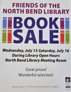 Friends of the North Bend Library Book Sale - Living Snoqualmie